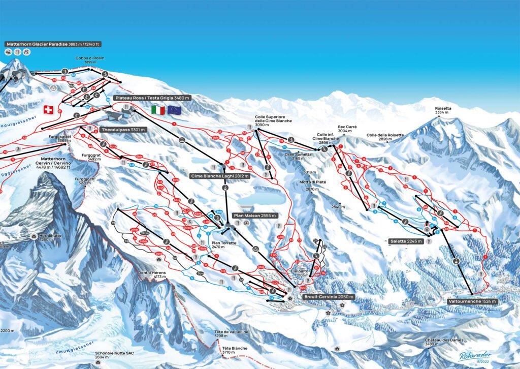 Cervinia → Real Zermatt